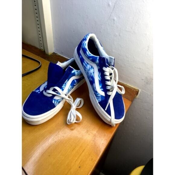 Vans | Shoes | Tomato Girl Vans Old Skool Solar Floral True Blue ...
